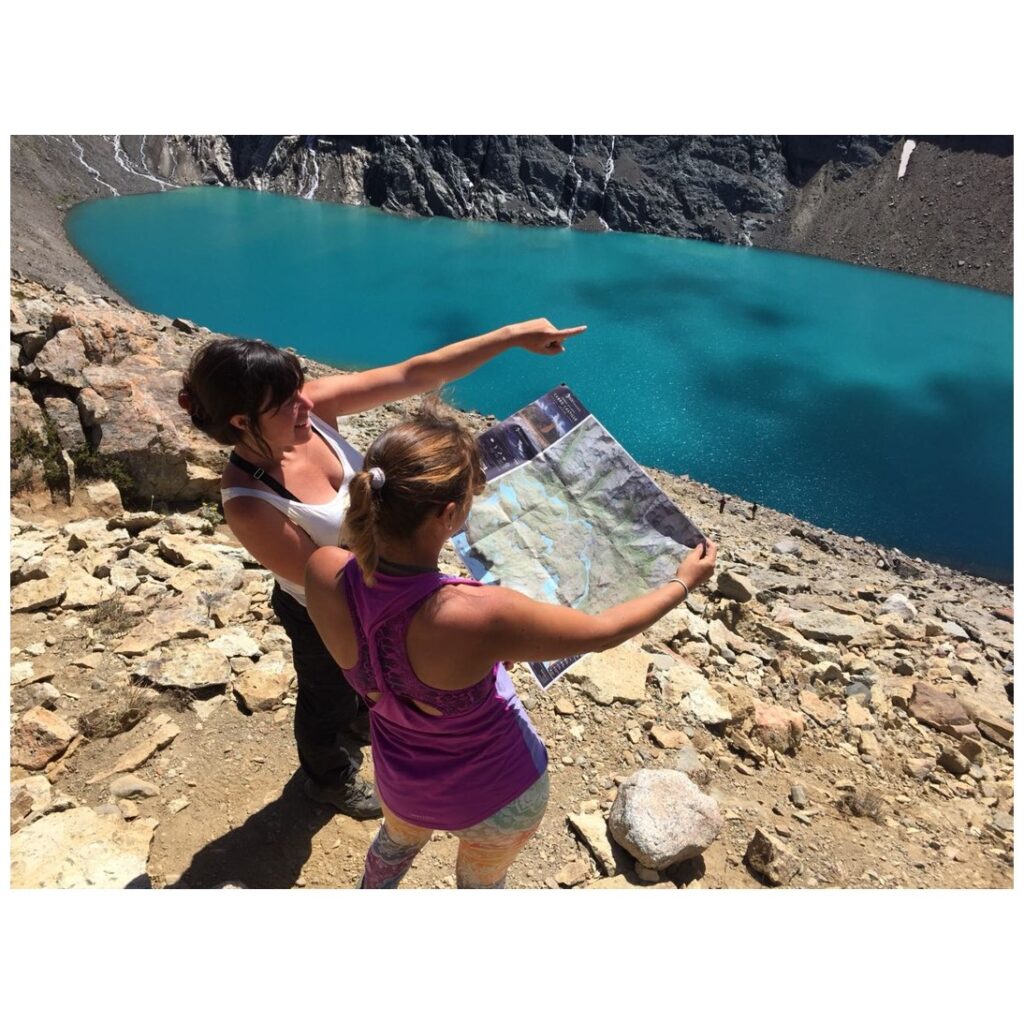 Mapa Cerro Castillo - Límite Sur