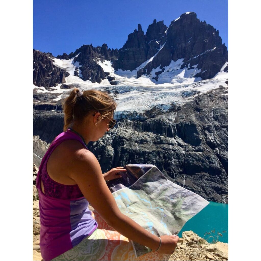 Mapa Cerro Castillo - Límite Sur